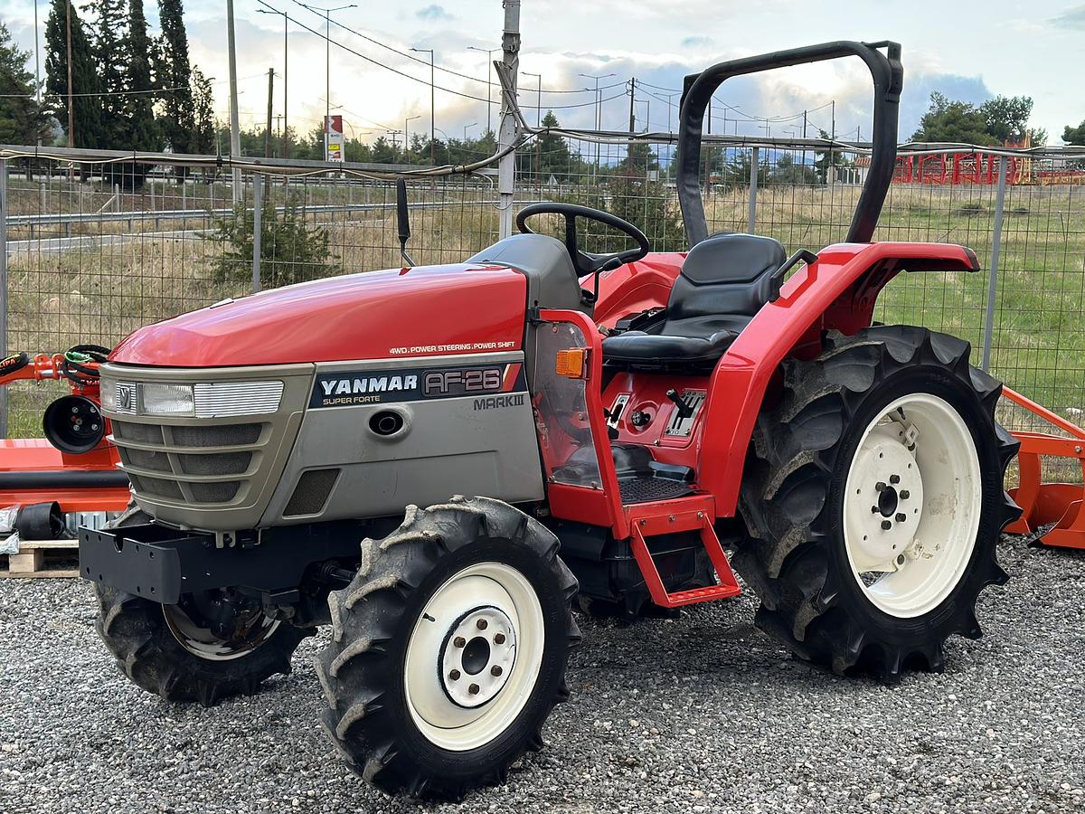 Τρακτέρ Yanmar AF26 | Paouris Tractors