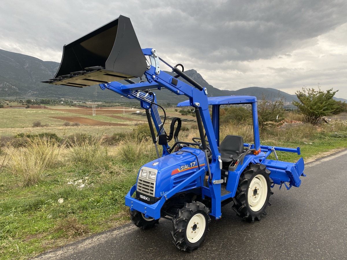 Tractor Iseki SIAL 17 With Front Loader | Paouris Tractors