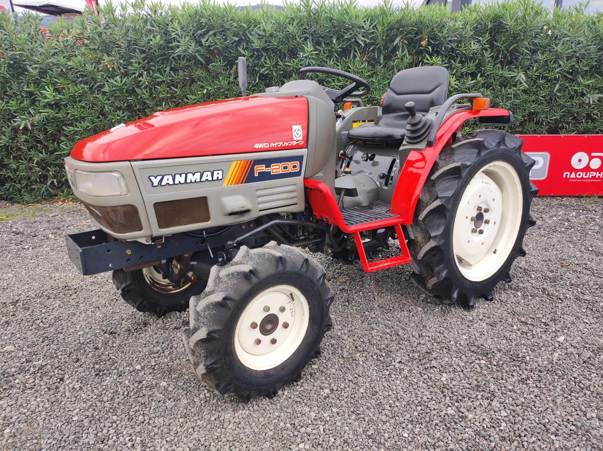 Tractor Yanmar F200 | Paouris Tractors