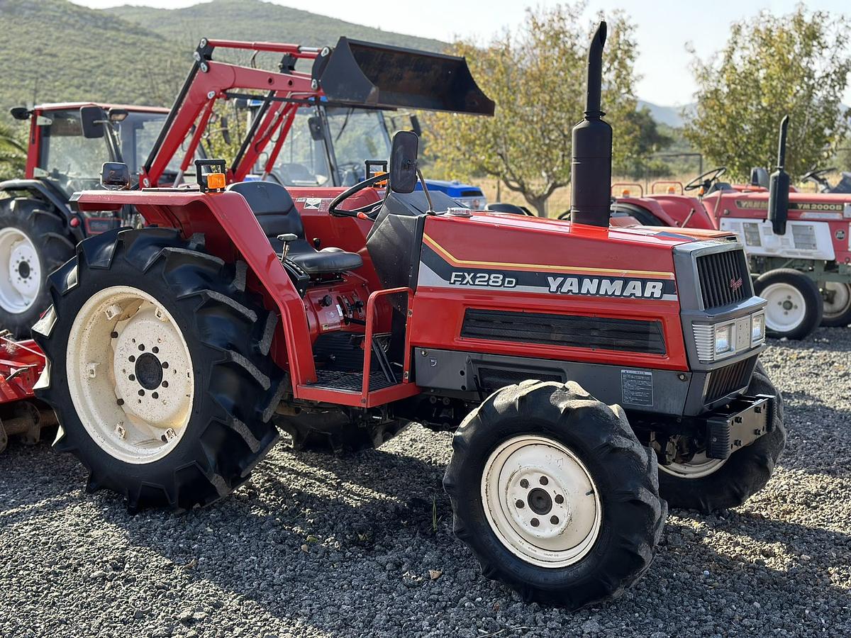 Τρακτέρ Yanmar FX28D | Παούρης Τρακτέρ