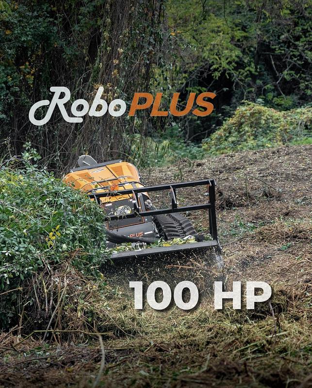 Τηλεκατευθυνόμενο ερπυστριοφόρο ENERGREEN Robo PLUS | Παούρης Τρακτέρ